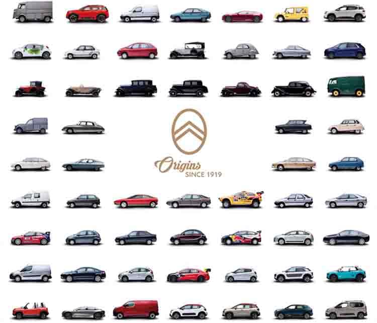 Origin and history of the Citroën brand since 1919